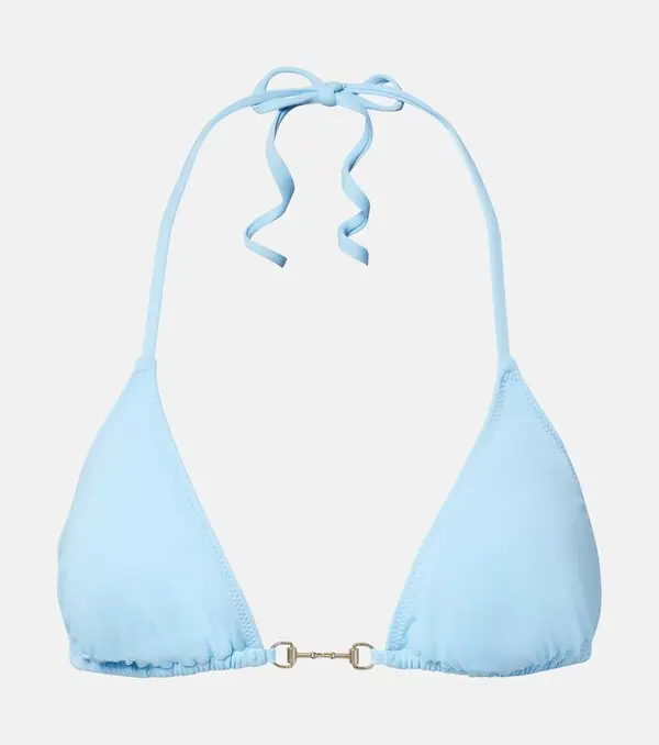Melissa Odabash Menorca Bikini Top - Blue