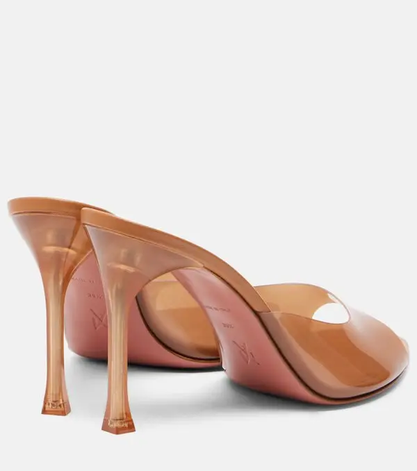 Amina Muaddi Alexa Pvc Mules