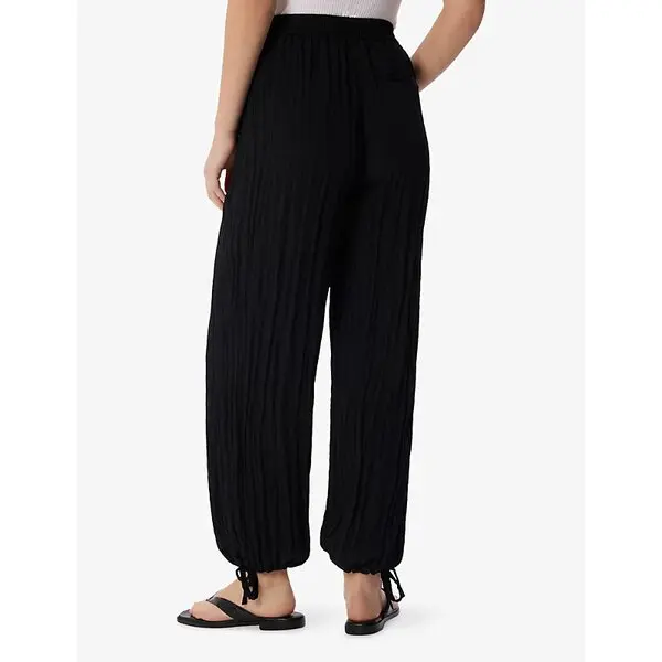 Whistles Woven Balloon-leg Trousers