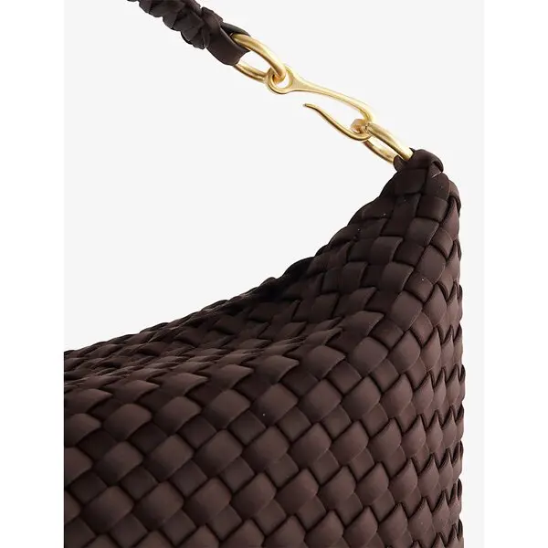 NAGHEDI Porto Medium Woven Shoulder Bag