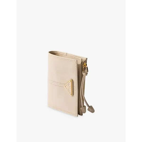 Prada Triangle-logo Small Leather Wallet