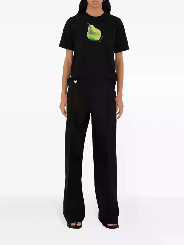 Burberry Tailored Wool-silk Trousers