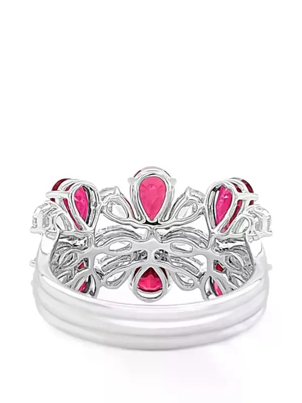 HYT JEWELRY Ruby And Diamond Ring