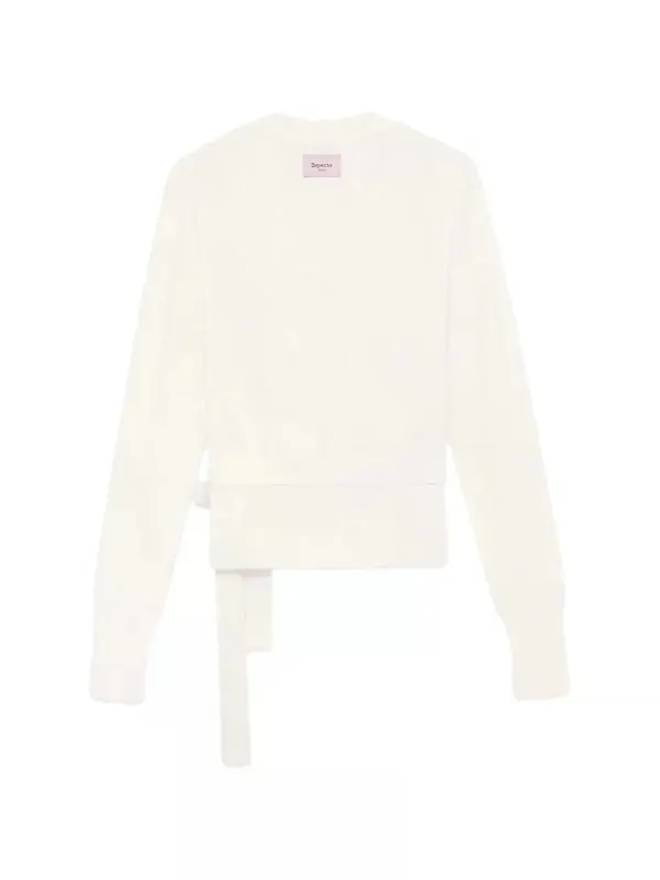 Repetto Ribbed Knit Wrap Top