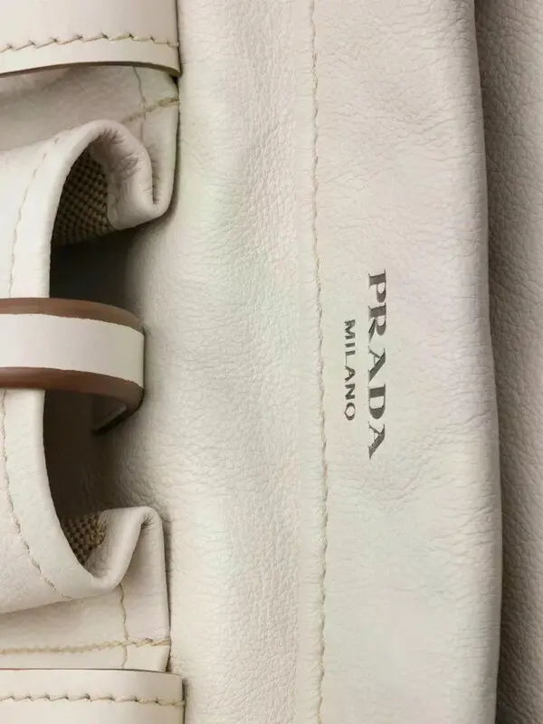 Prada Route Large Leather Tote Bag