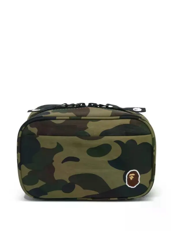 A BATHING APE 1st Camo Pouch - Green