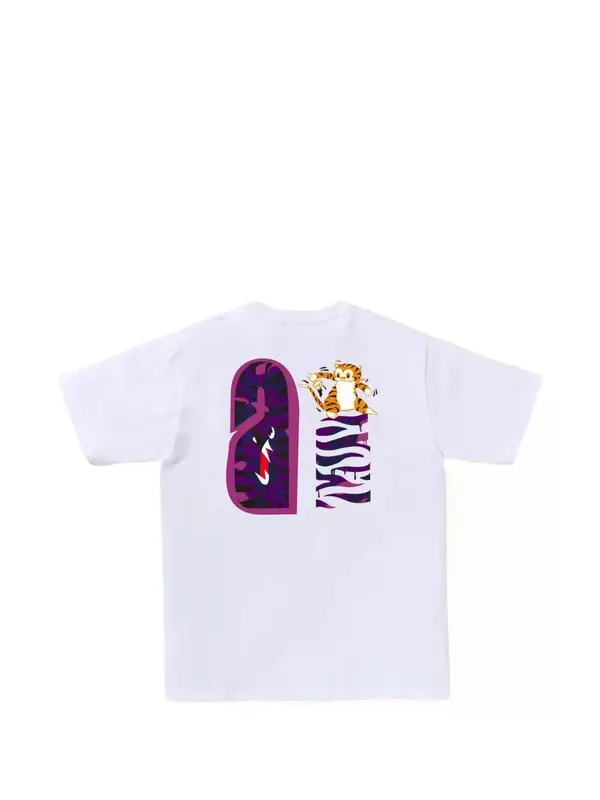 A BATHING APE Shark Graphic T-shirt