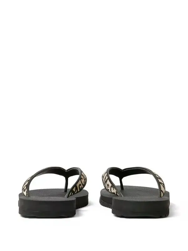 Stella McCartney Logo-detail Thong-strap Sandals