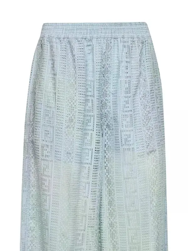 Fendi Ff Burnout Trousers