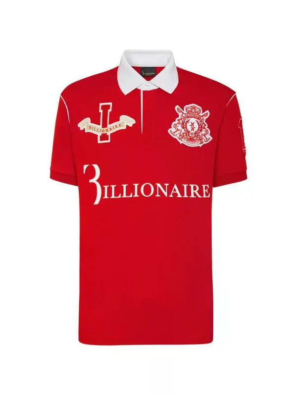 BILLIONAIRE Ss Polo Team Montecarlo Polo Shirt