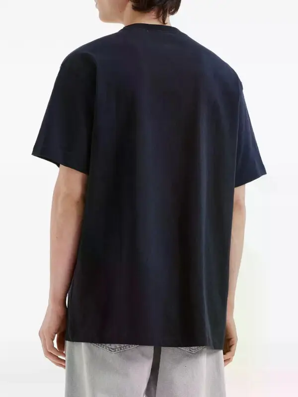 CHOCOOLATE Graphic-print Logo-patch T-shirt