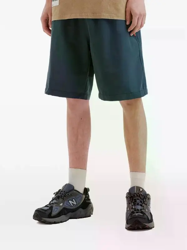 Izzue Logo-patch Elasticated-waist Shorts