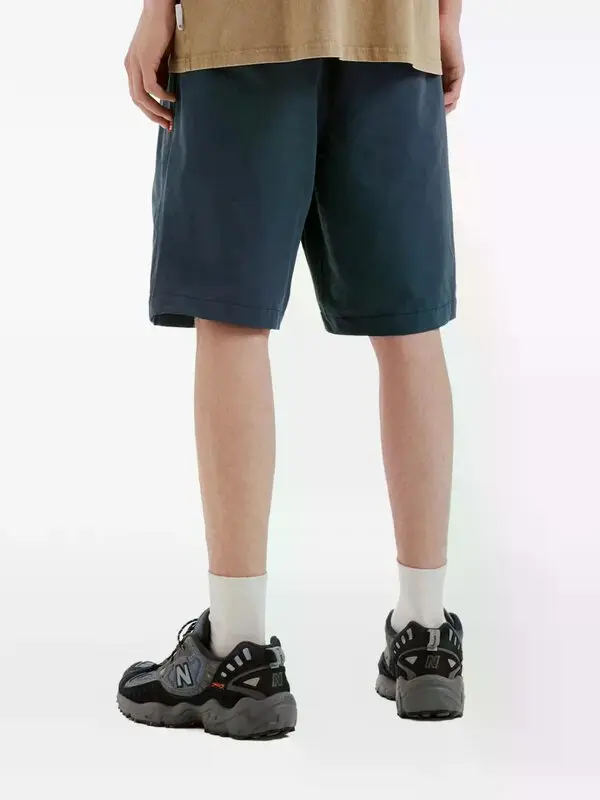 Izzue Logo-patch Elasticated-waist Shorts