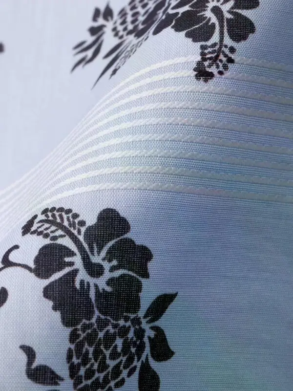 Prada Printed Batiste Scarf - Blue