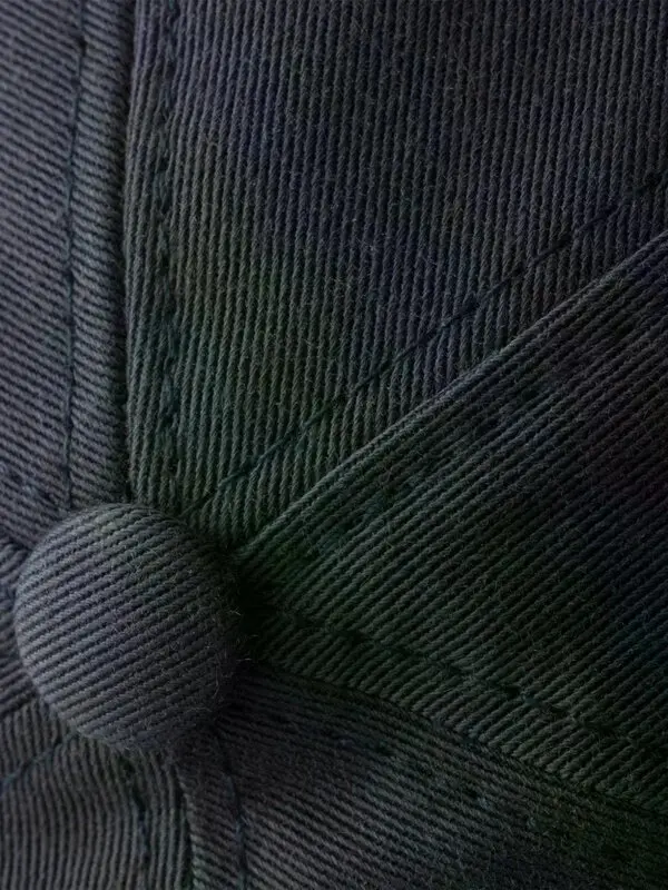 Prada Old Gabardine Baseball Cap - Blue