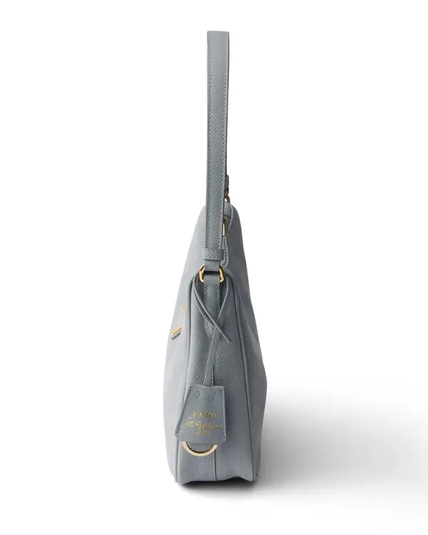 Prada Re-edition 2005 Nubuck And Saffiano Leather Mini Bag - Opaline