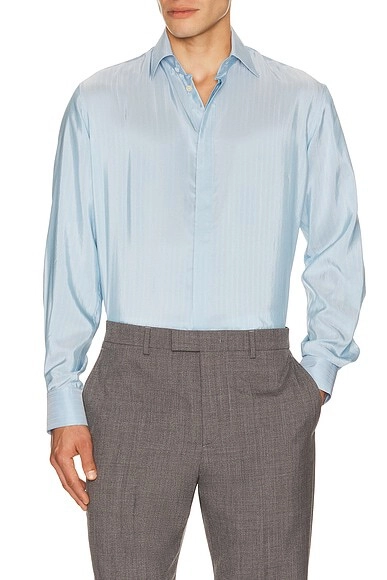 Valentino Garavani Camicia Manica Lunga Silk Shirt