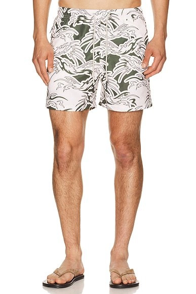 Oas Rogue Swim Shorts - Ecru