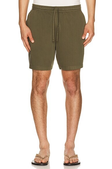 Onia Lyocell Beach Shorts - Agave
