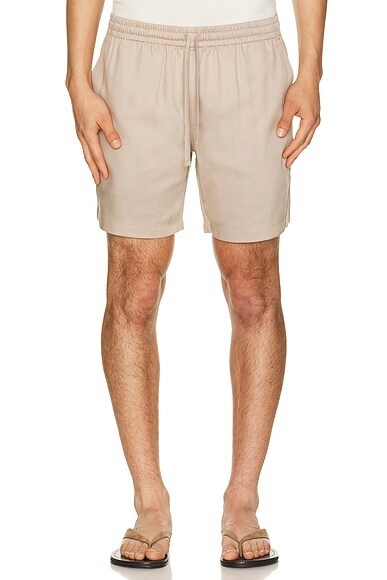 Onia Lyocell Beach Shorts - Stone