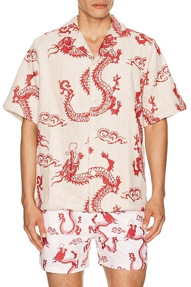 Oas Nimbus Cuba Shirt - Red
