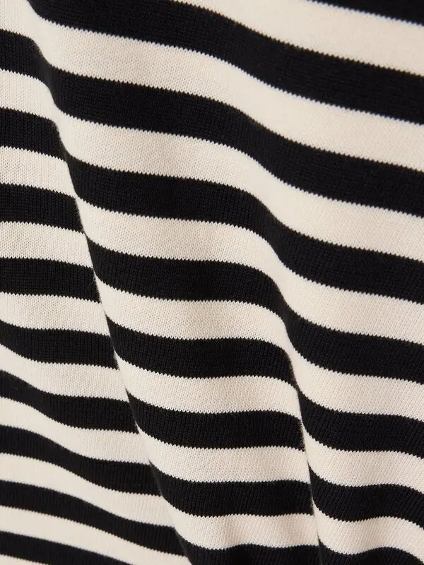 Posse Darcy Striped Pima Cotton Top - Multi