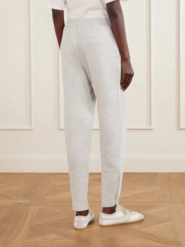 Varley Slim Pintuck Stretch-jersey Track Pants
