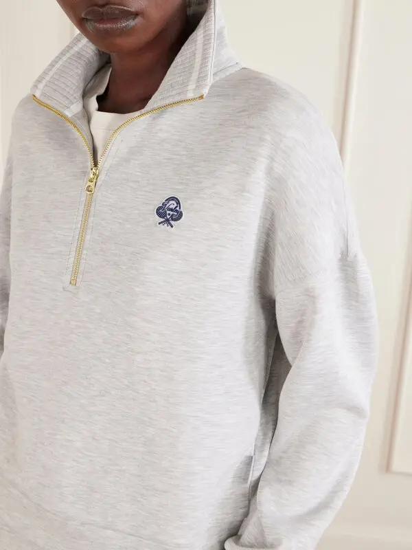Varley Bertie Half-zip Sweatshirt - Gray