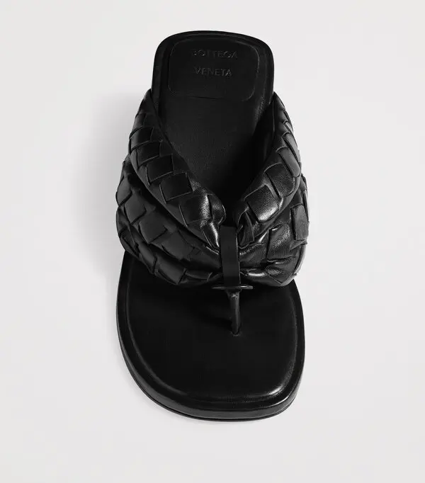 Bottega Veneta Leather Salsa Kitten Heel Sandals