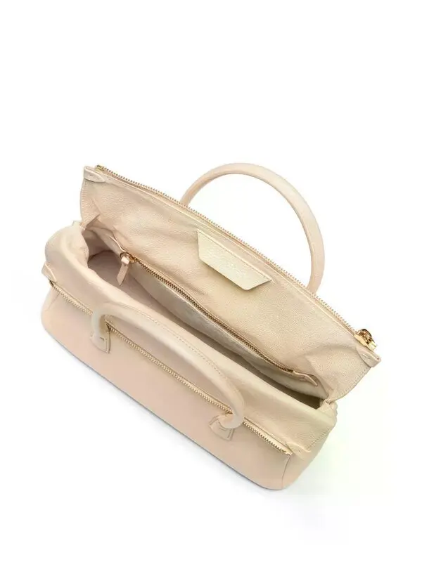 MAISON MARGIELA 5ac Structured Tote Bag - Neutrals