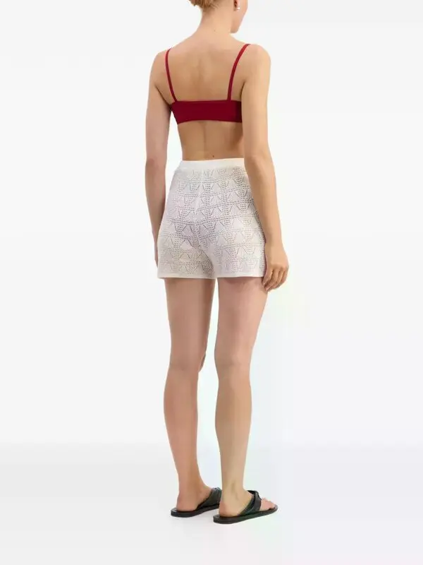 Loulou De Saison Olga Zipped Bikini Top - Red