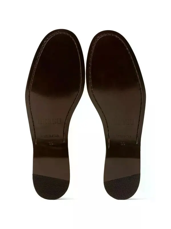 Hereu Sastre Braided-seam Loafers - Black