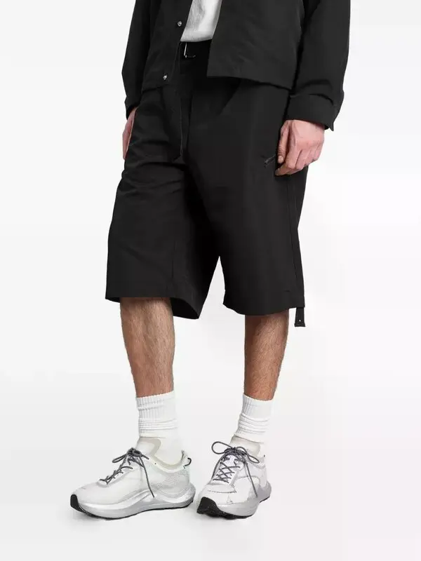 PEACEMAKER OAMC Belted Zip-pocket Knee Length Shorts