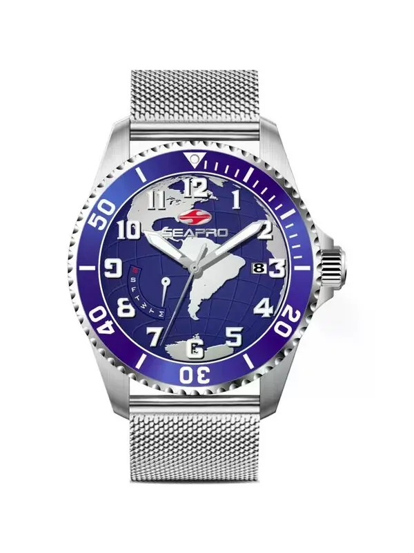 SEAPRO Stainless Steel Voyager Watch - Blue