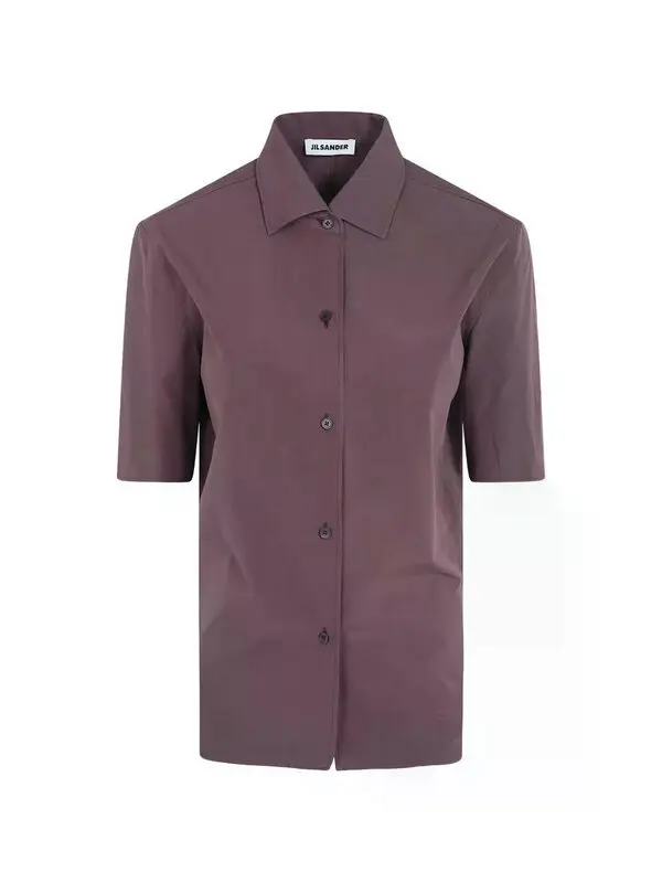 JIL SANDER Short-sleeve Cotton Shirt