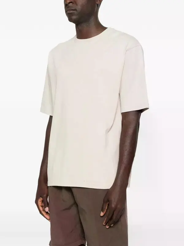 WHITE SAND Round-neck T-shirt - Neutrals