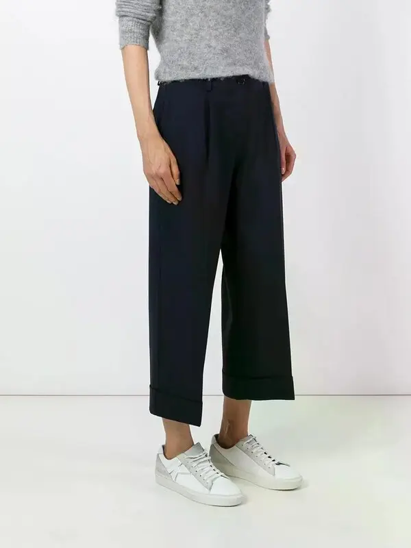 P.a.r.o.s.h Lily' Virgin Wool Blend Trousers