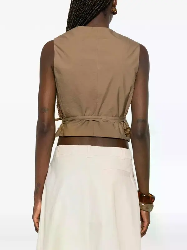 Brunello Cucinelli Sequin-embellished Waistcoat