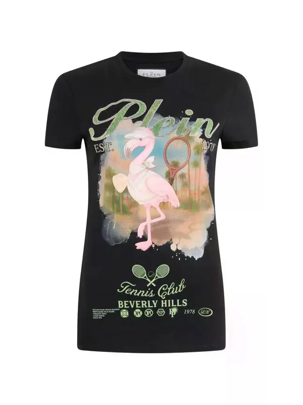 Philipp Plein Graphic T-shirt - Black