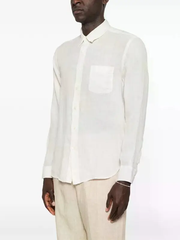 120% Lino Chest-pocket Shirt