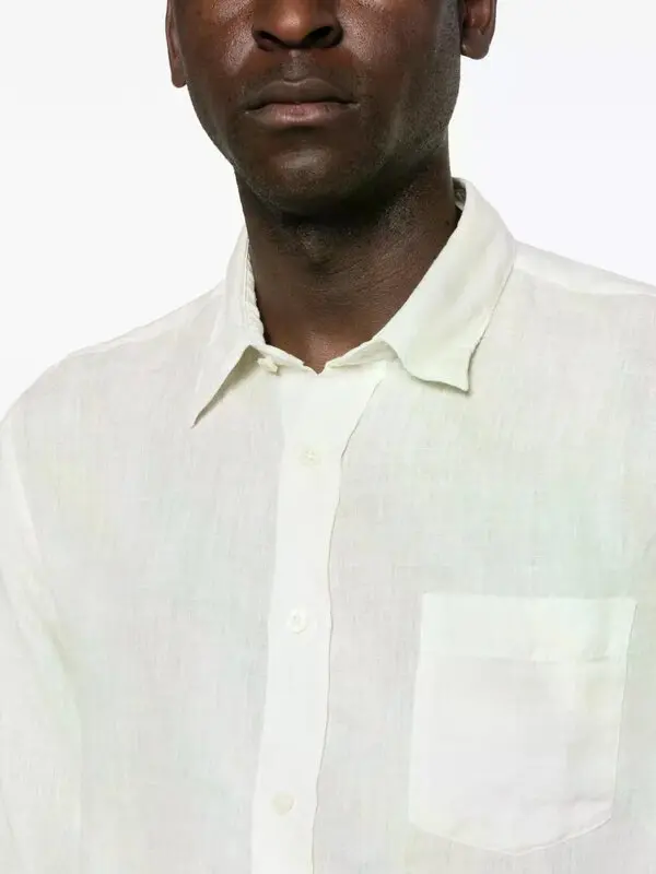 120% Lino Chest-pocket Shirt