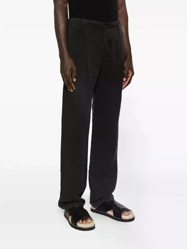120% Lino Straight-leg Trousers