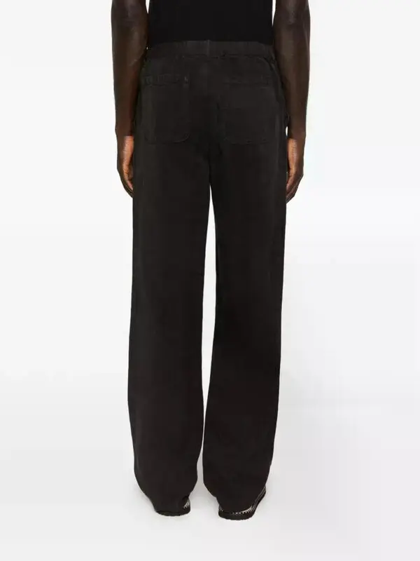 120% Lino Straight-leg Trousers