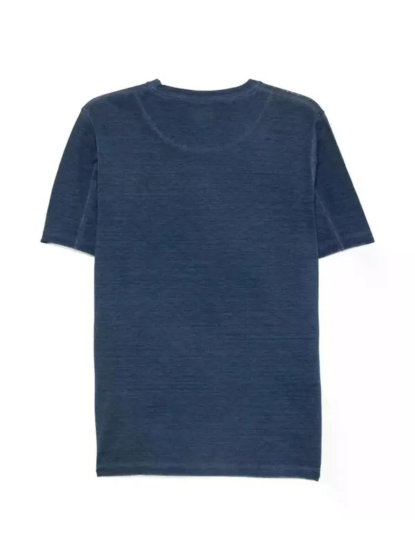 120% Lino Round-neck Short-sleeve T-shirt