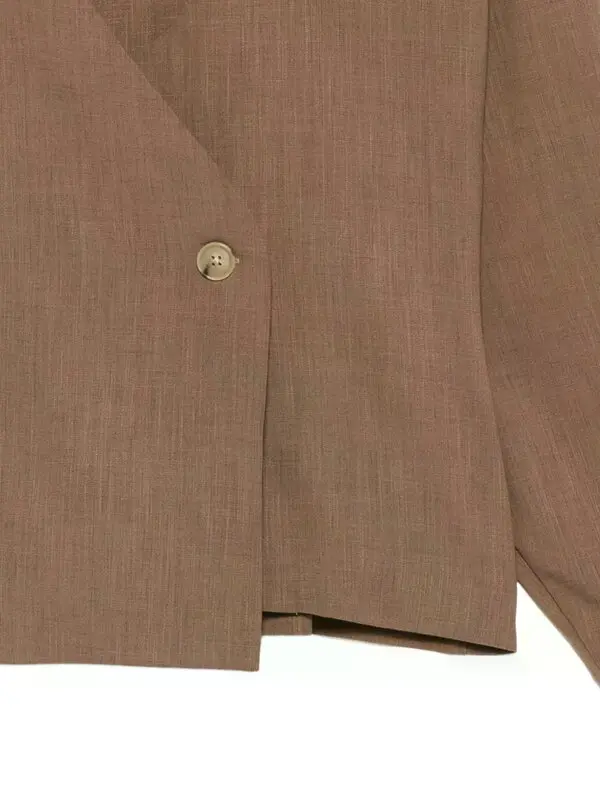 SOLOTRE Asymmetric Single-breasted Jacket