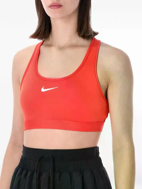 Nike Swoosh Sports Bra - Red