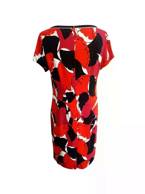 BOSS Abstract Print Tailored Dress