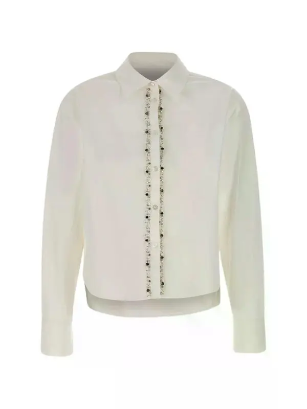 KAOS Bead-embellished Cotton Shirt