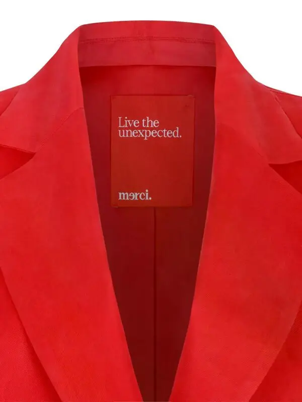 MERCI Single-breasted Notched-lapels Blazer
