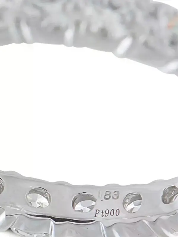 LB EXCLUSIVE 18k White Gold Diamond Eternity Ring